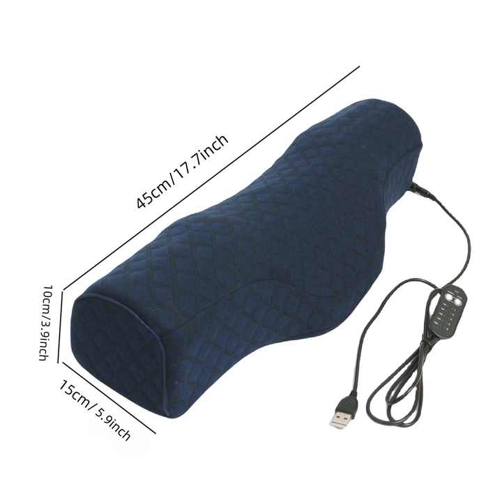 Ergonomic Orthopedic Cervical Support Pillow Stock Heated Memory Foam ...