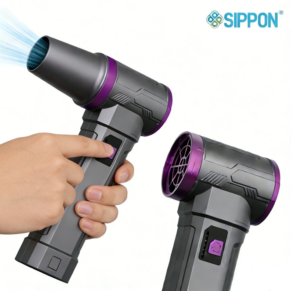 SIPPON 60000RPM Mini Turbo Jet Fan Electric Air Adjustable Wind Speed ...