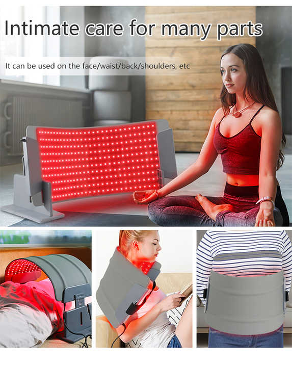 Red Led Light Therapy Cover Lymph Drainage Machine for Body Slimming ...