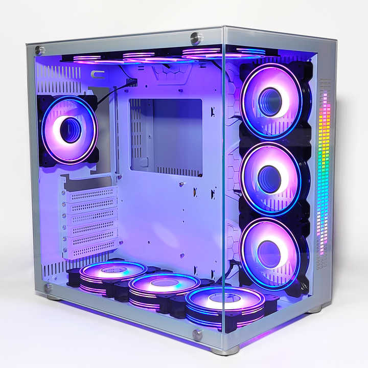 2024 Gaming PC Case - Custom ATX Computer Casing