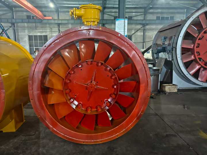 FBDNo5.0/2*7.5KW Electric Explosion-Proof Main Fan Counter Rotating ...