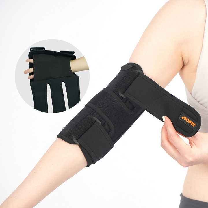 Adjustable Tennis Elbow Immobilizer Stabilizer Support Night Splint for ...
