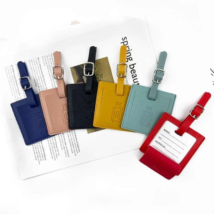 Name Luggage Tags Most Popular Baggages Tag with Buckle Custom Soft ...