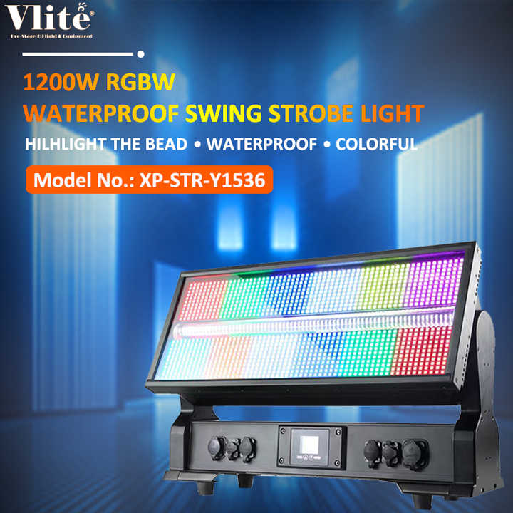 Outdoor 1200W LED Strobe Waterproof IP65 Moving Head Lights