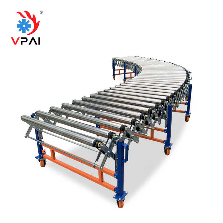 VPAI Movable Small Roller Conveyor Small Conveyor Systems for Carton ...
