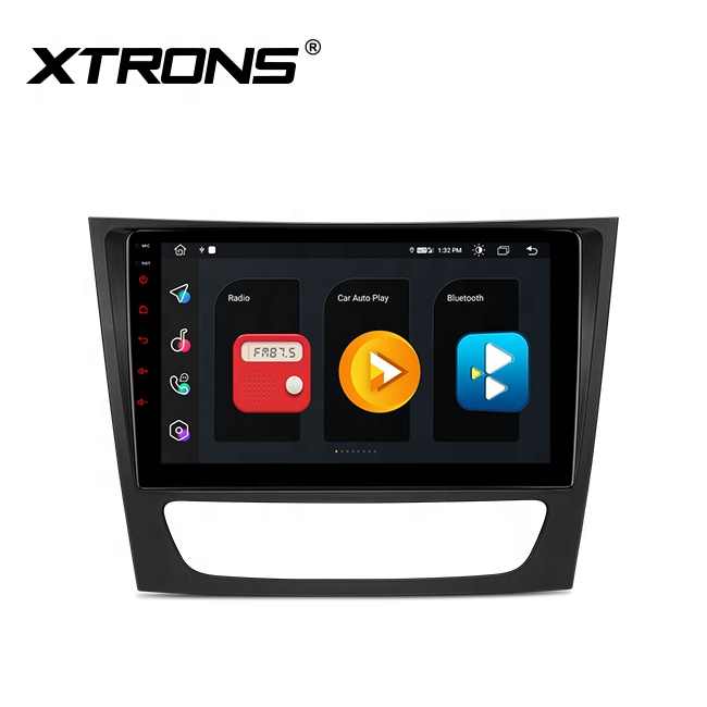 XTRONS 9 inch touch screen android car video player for mercedes-benz E ...