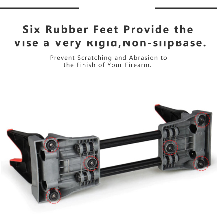 Gun Cleaning Stand for Rifle Shotgun Airgun Compact Gun Maintenance ...