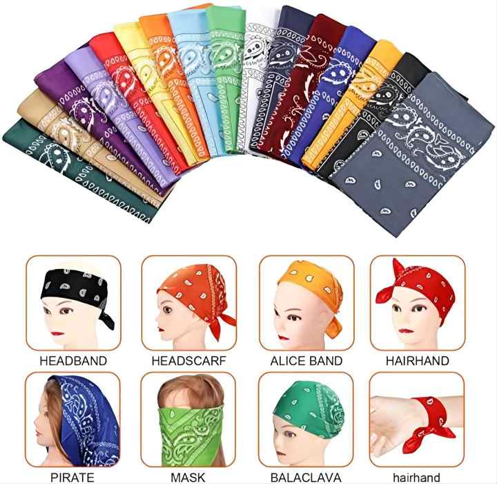 Wholesale Multifunctional Headwear - Custom Printed Scarves