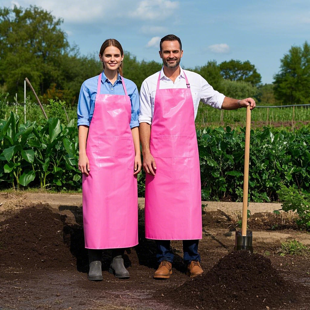 Snap Front Cobbler Aprons - Customizable and Durable