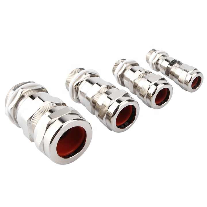 Split Cable Gland ATEX Armoured Cable Glands Explosion-proof Brass ...