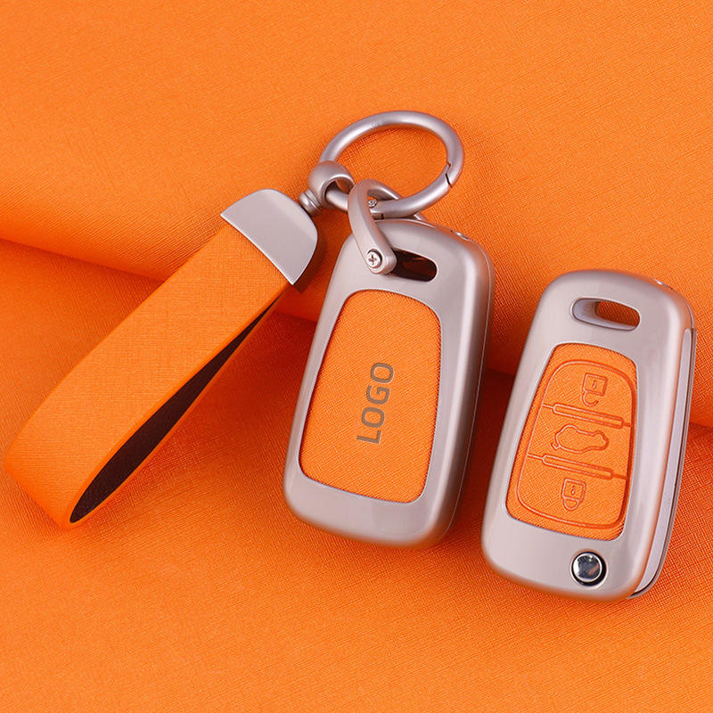 Kia OLIVER Car Key Case Zinc Alloy Business Wind Folding Protective ...