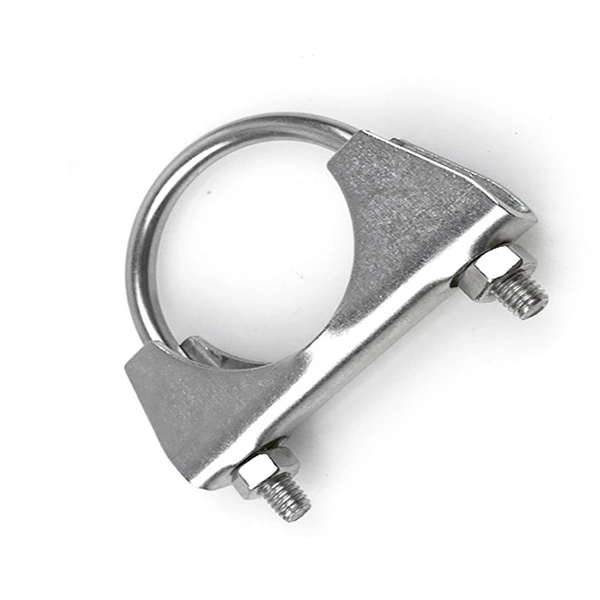 M8 Bracket Stainless Steel U Bolt Saddle Pipe Clamp for Pipe Hanger ...