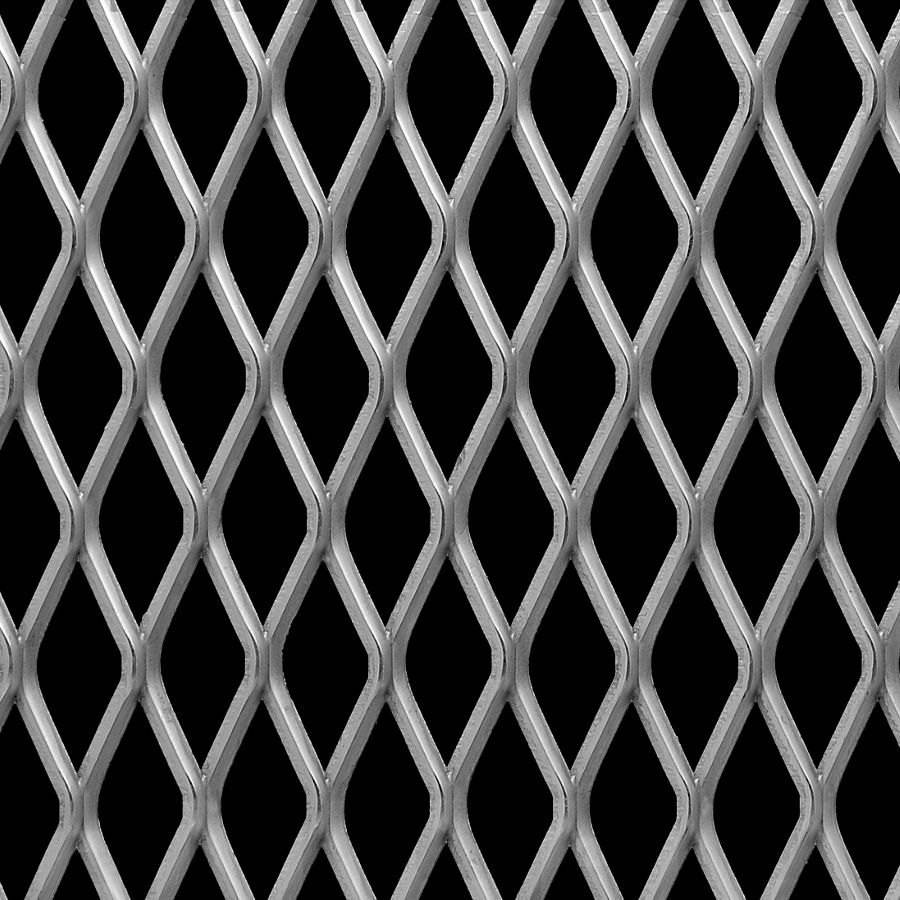 Galvanized Solid Sheet Expanded Metal Mesh Diamond Pattern
