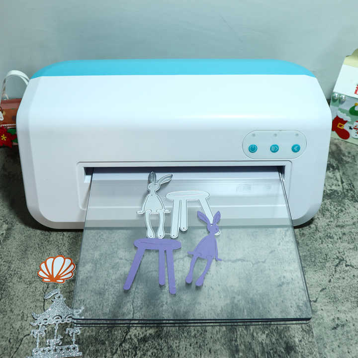 A4 Electric Motor Driving Die Cutting and Embossing Machine