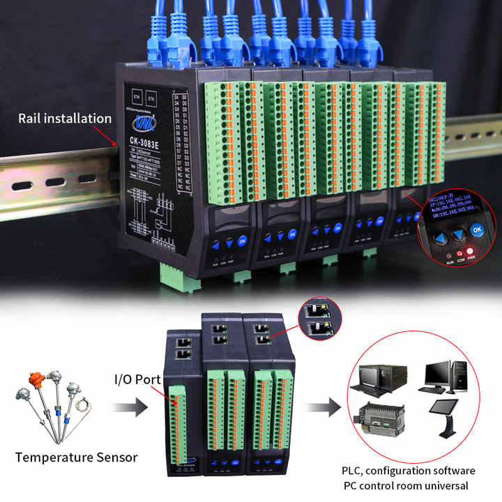 8-Channel High-Precision ADC Thermal Resistance Acquisition Module ...