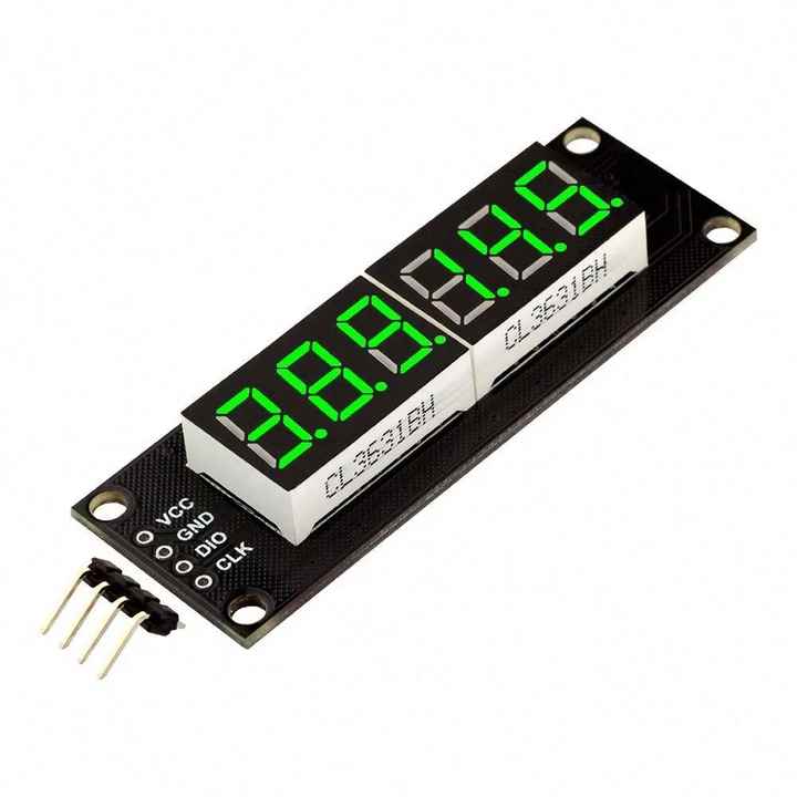0.36" 6 Digit 7 Segment TM1637 LED Display Module 0.36 inch LED ...