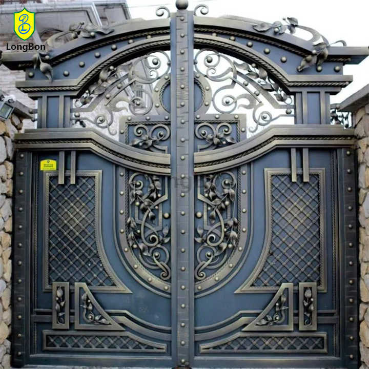 Antique Design Classical Wrought Iron Entrance Gate