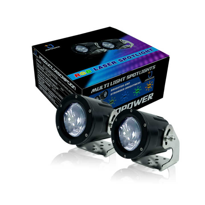 New HD Glass Fog Lights Spotlights with Laser Lights for Cars and ...