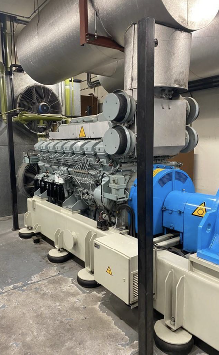 Japan Original S12R-PTA2-C Engine Large Power 1100kw Silent Diesel ...