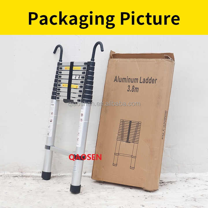 Manufacturer Customized Single Telescopic Ladder Extension Tube Ladder ...