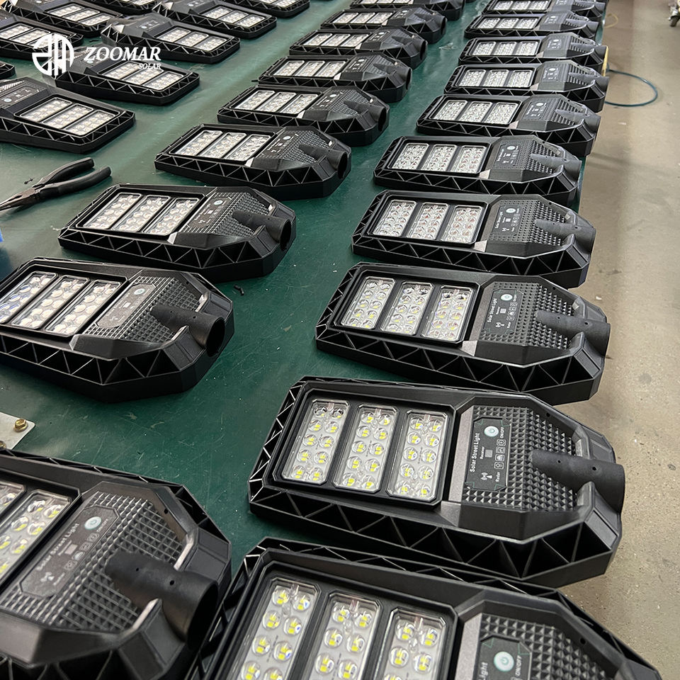 50W Solar Street Light Without Rod with Optical Control Remote Control ...