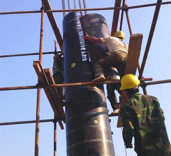 Professional Circular Column Pillar Formwork Wooden System for Quick ...
