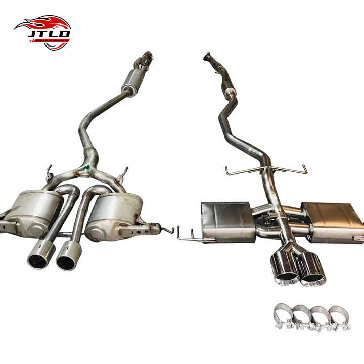 For Honda Civic FK7 1.5T Turbo Exhaust System Kit Stainless Steel Cat ...