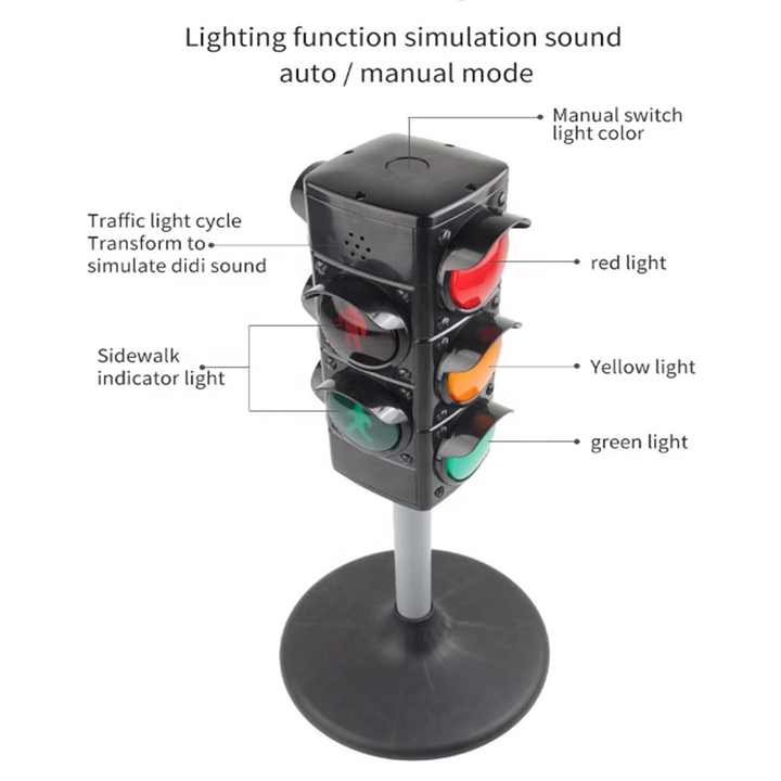 Traffic Light Toy - Educational Fun for Kids & Preschool