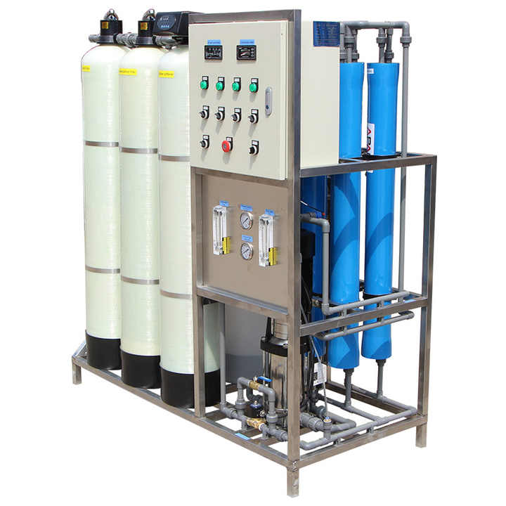 1000LPH Single Stage RO Reverse Osmosis Water Treatment Equipment with ...