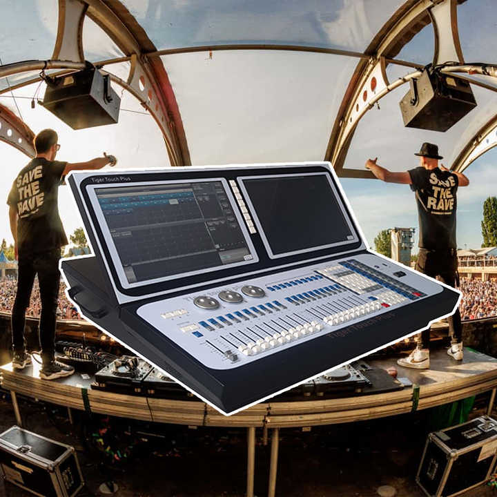 Igreslite Dmx512 Dual Screen Tiger Touch Plus Console Stage Lighting ...