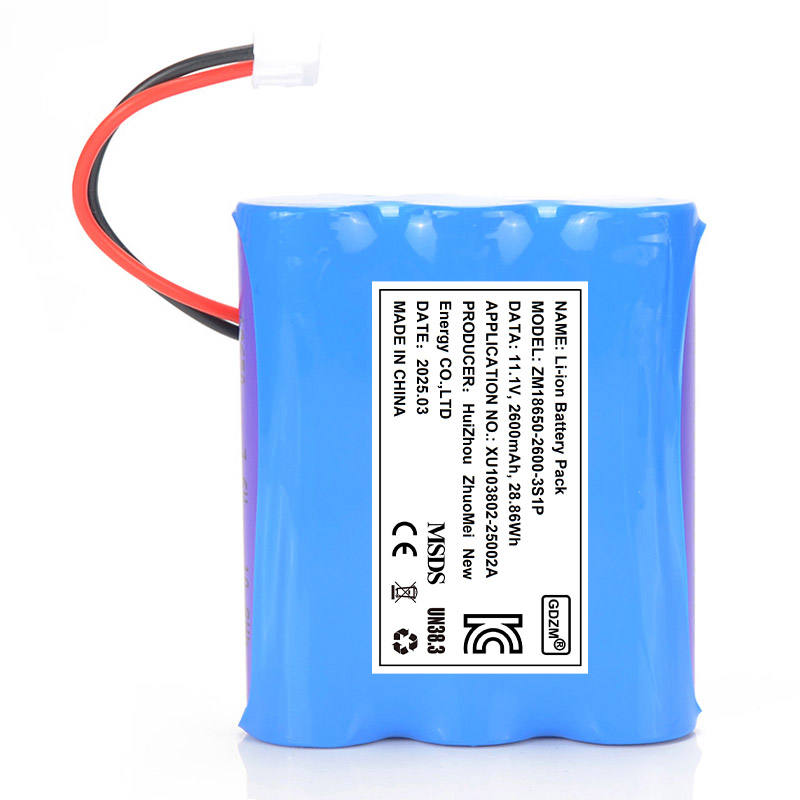 KC Certificate 18650 Battery Pack 2600mAh 11.1v 3S1P ( 2600mAh ...