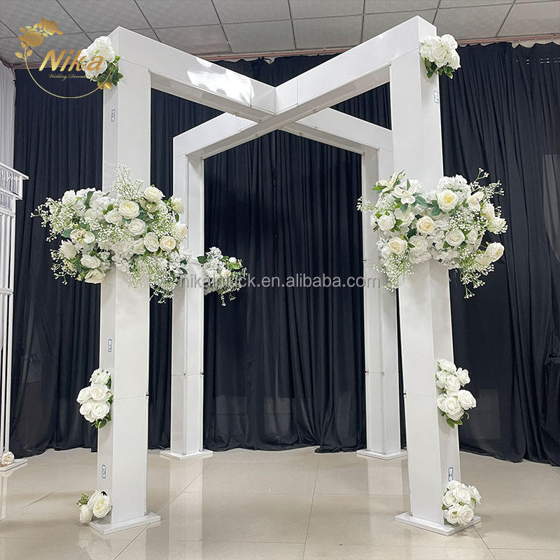 NIKA Customize Outdoor Banquet Hall Stage Entrance Aisle Decoration ...