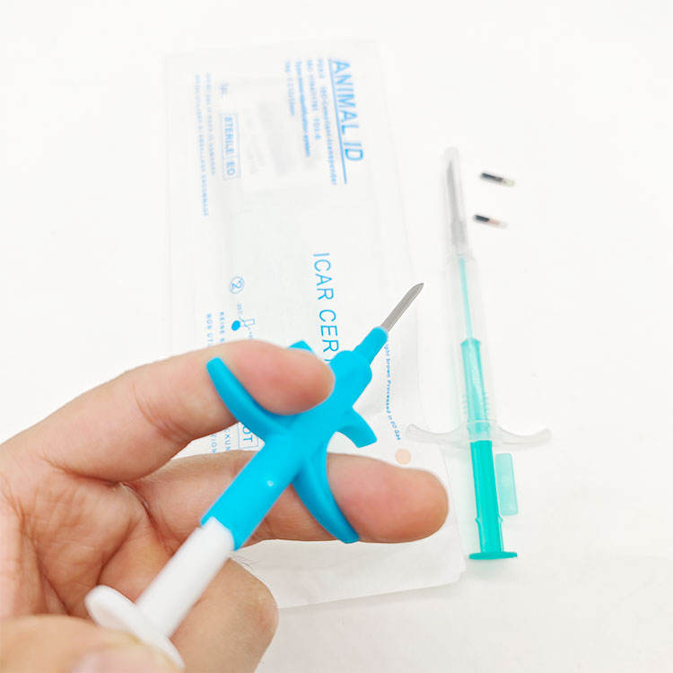RFID Animal ID Chip Microchip Implantable Syringe for Livestock Tracking