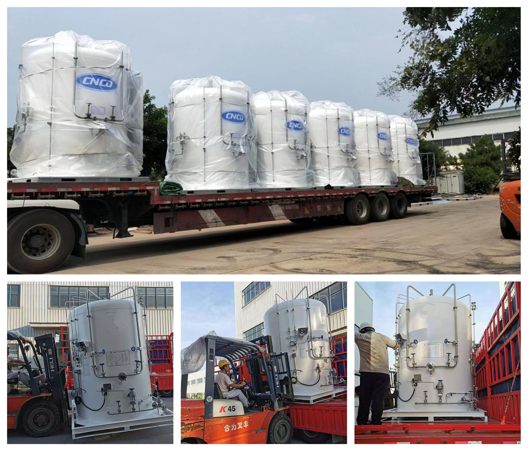 Cryogenic Microbulk Tank 5M3 Cryogenic Liquid Storage Microbulk ...