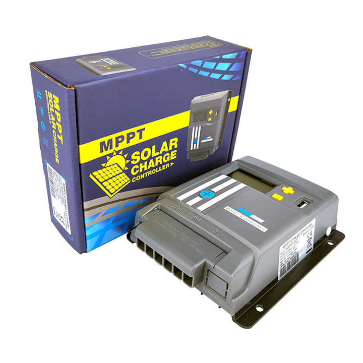 GT SOLAR 40A MPPT Solar Charge Controller 12/24V Auto Max PV Input ...