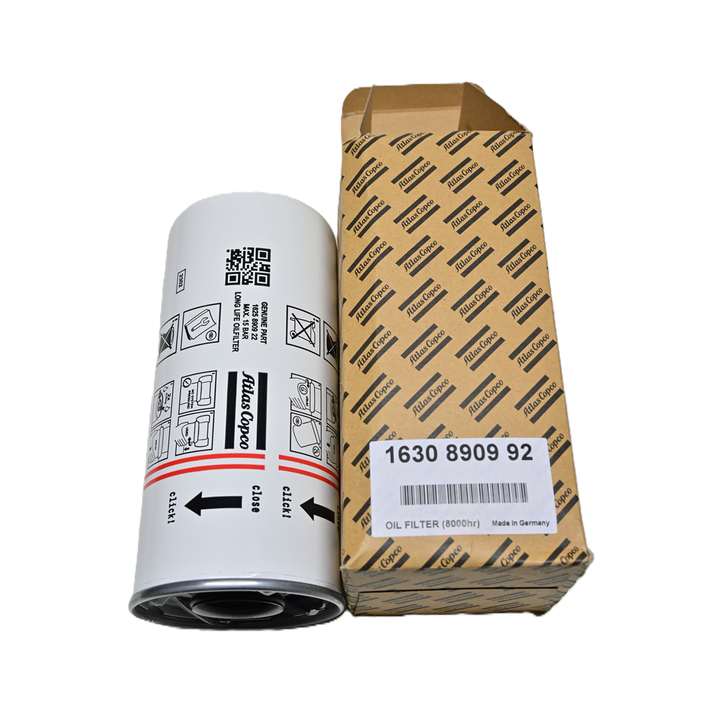 Atlas Air compressor spare parts Oil separator 1625890922 genuine part ...