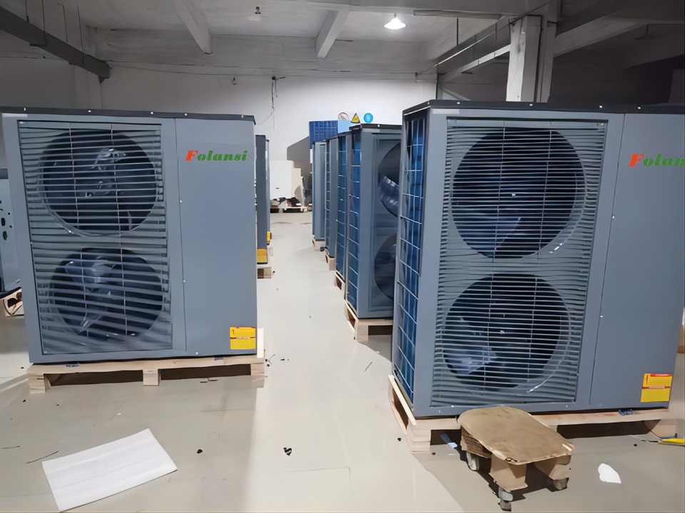 Folansi Split DC Inverter Air to Water Heat Pump A+++ Energy Saving ...