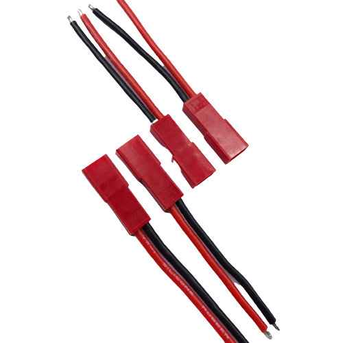 2 Pin JST Connector Wire Harness Red Plug Cable Assembly for Battery ...