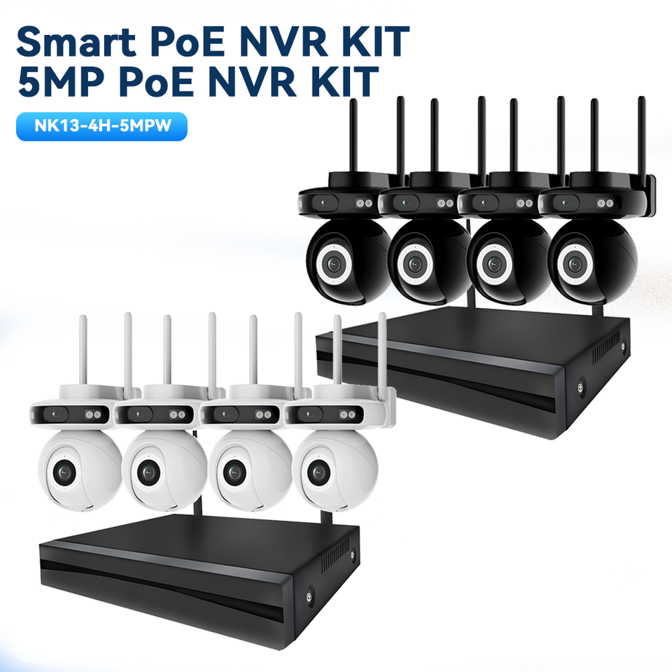 Hot Selling 4-Channel 3MP WiFi Security Camera Kit with Night Vision ...