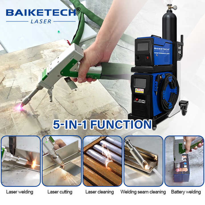 1200W Laser Welder Machine Air Cooling Continuous Laser Welding Machine ...