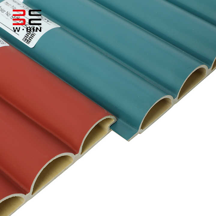 3D Wall Panels - Modern WPC Semi-Circular Decorative Panels