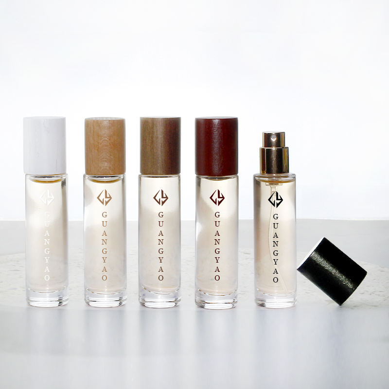 Wholesale 10ml Crimp Refillable Custom Round Perfume Bottle