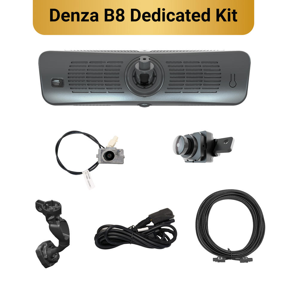 Sinjet for Denza B8 Wifi Separated-type Rearview Digital Streaming 2K ...