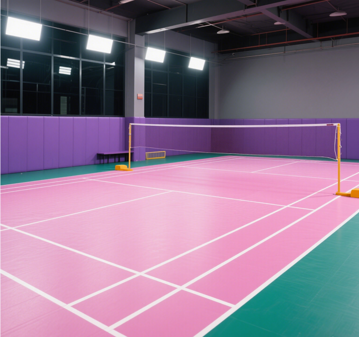 Multi-Sport Athlete-Specific PVC Flooring Wear-Resistant Non-Slip ...