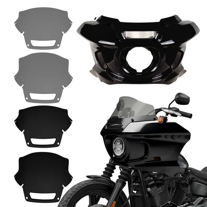 Low Rider S/ST Fairing 7"/9" ST Windshield for Harley Softail Street ...