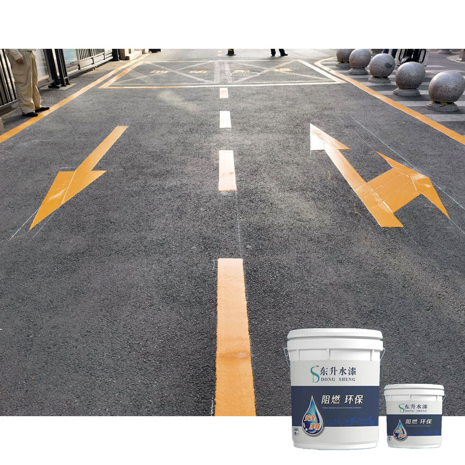 Fast-Drying Eco-Friendly Acrylic Reflective Road Marking Paint Durable ...