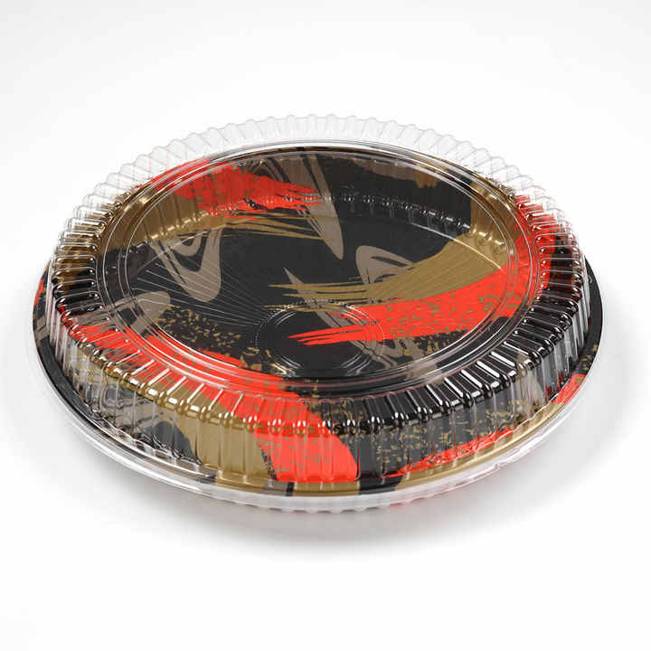 Disposable Round Japanese Sushi Container - Perfect for Takeaway