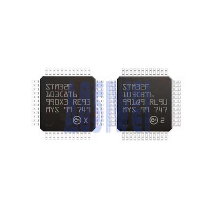 Microcontroller IC 32bit LQFP48 STM32F103 STM32F103C8T6 STM32F103C8T6TR Microcontroller Chip ...