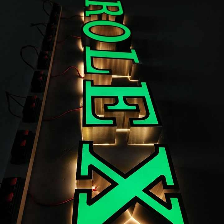 LED Back Lit Letter Signs - Customizable Illuminated Signs