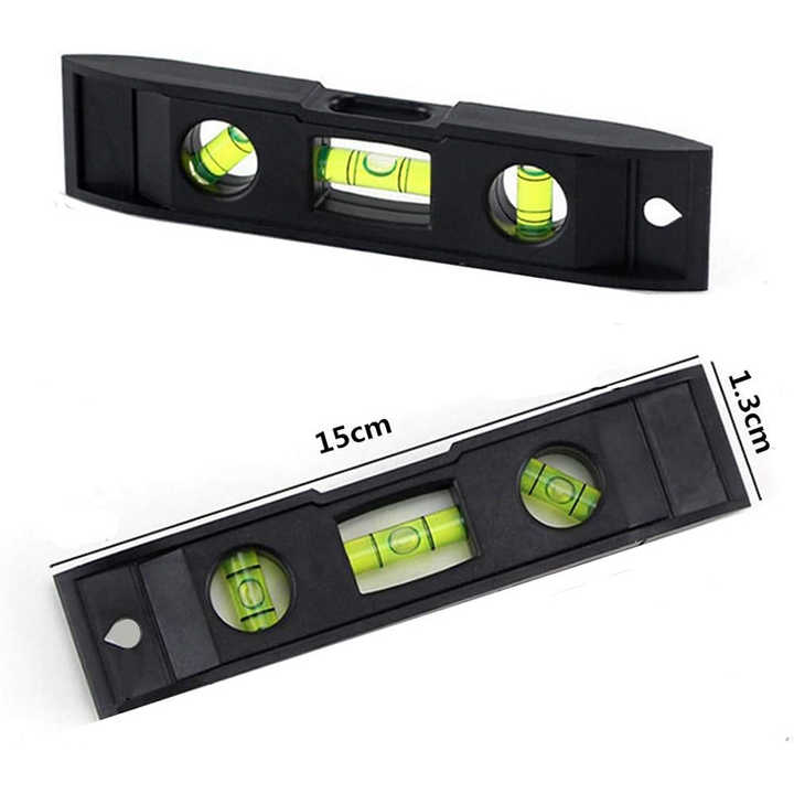Torpedo Level Magnetic Box Level with 180 90 45 Degree Bubble Level ...
